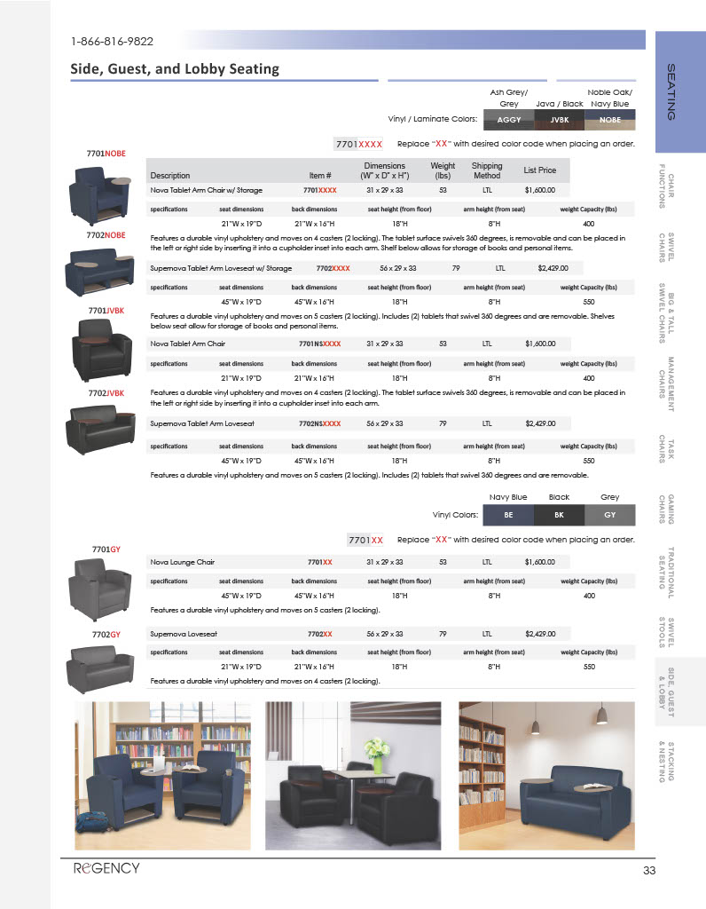 Catalogs | Regency Office Furniture