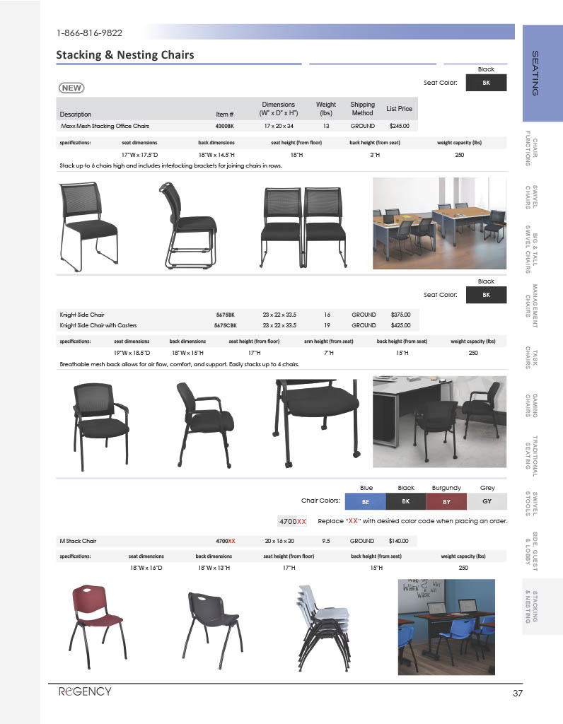 Catalogs | Regency Office Furniture